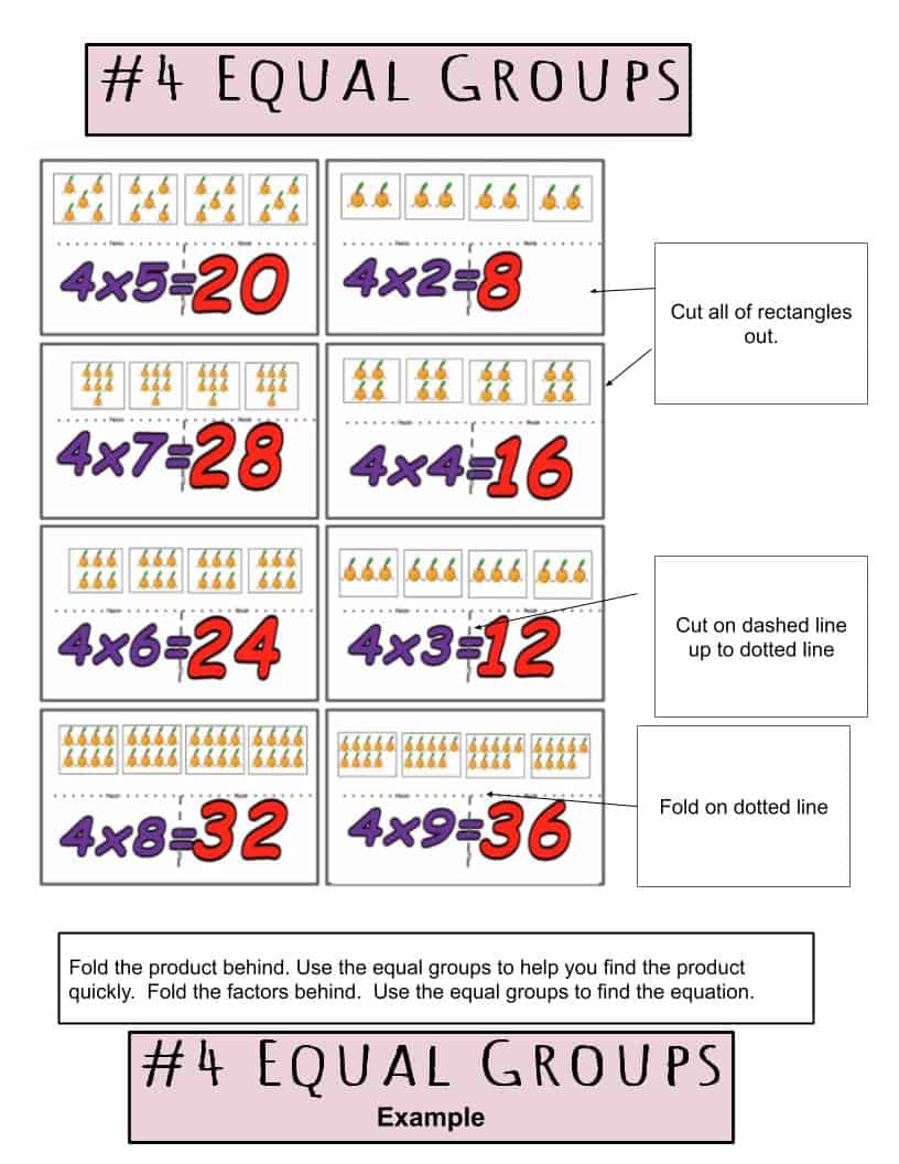 Multiplication PDF study - Cursive Characters